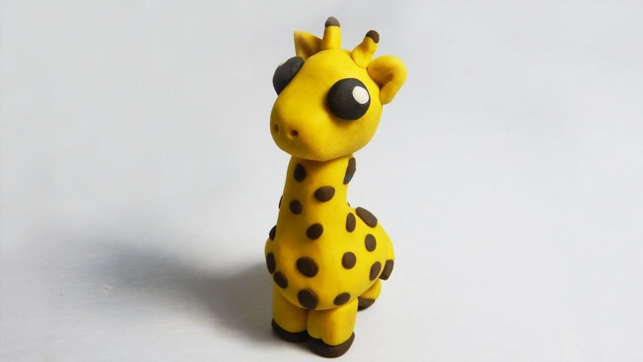 Animales salvajes en plastilina